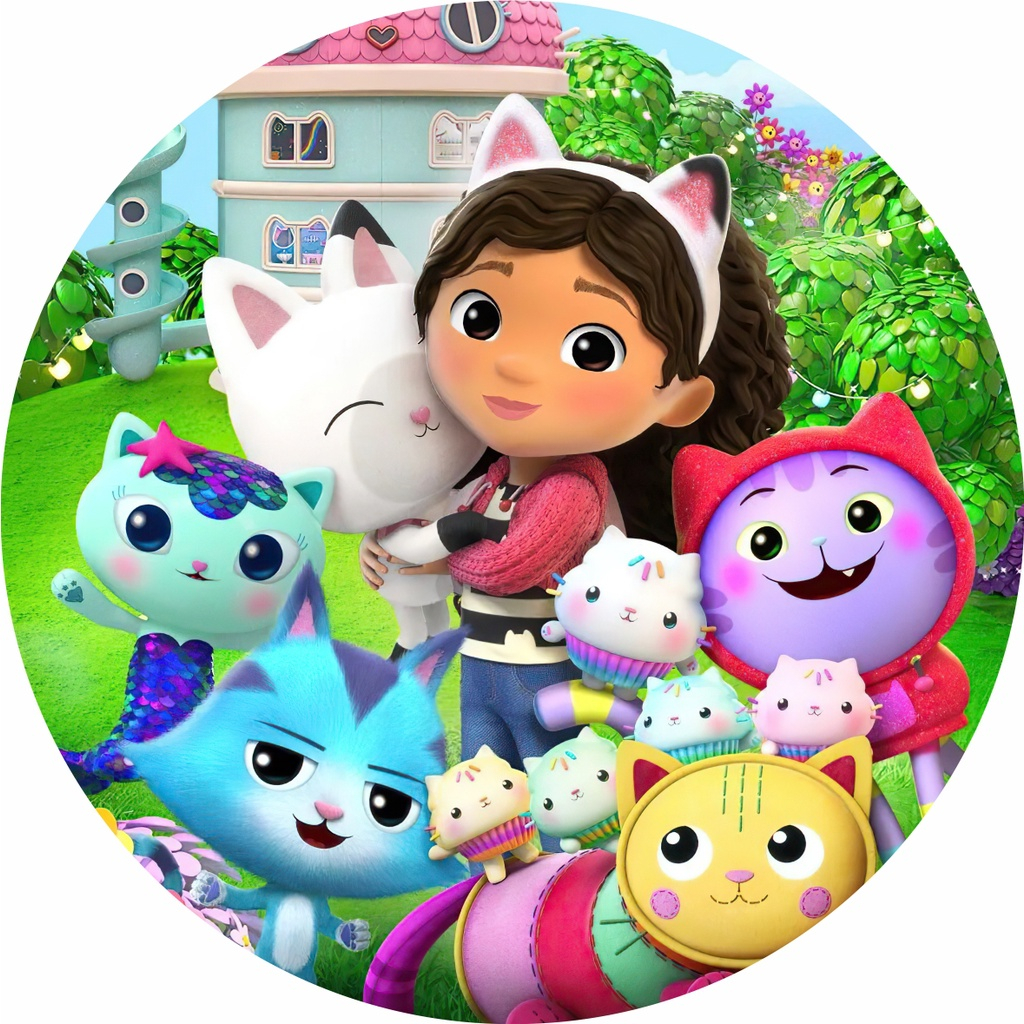 PAINEL REDONDO CASA MAGICA DA GABI 1,50X1,150MT CAPA | Shopee Brasil