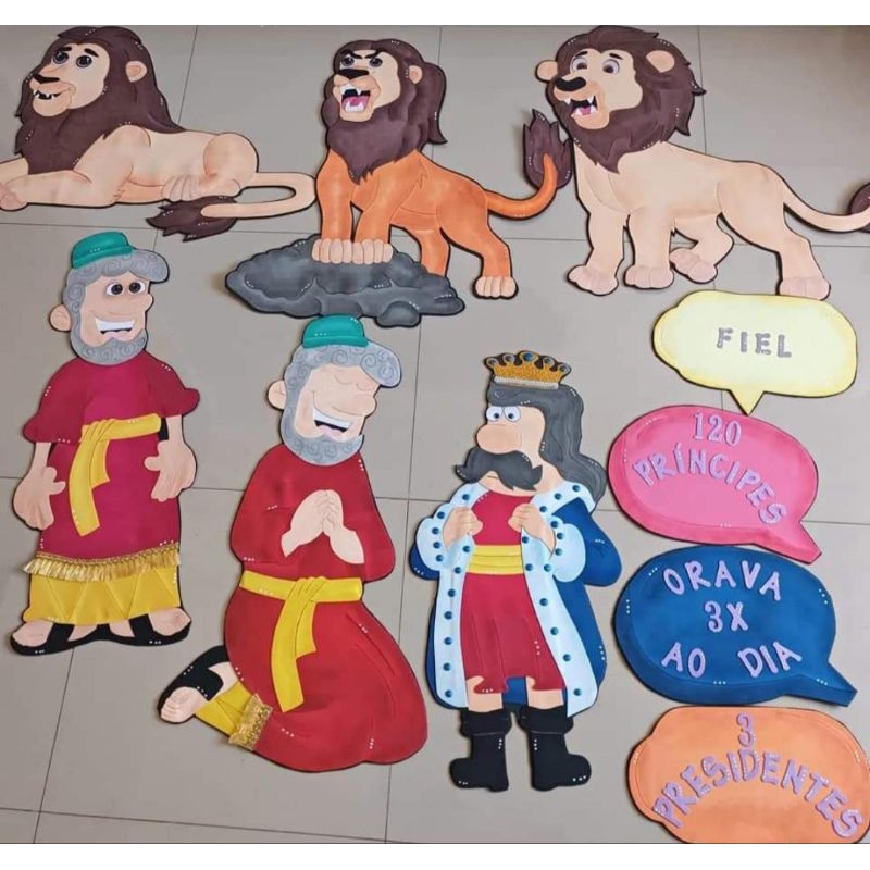 recurso visual Daniel na cova dos Leões | Shopee Brasil