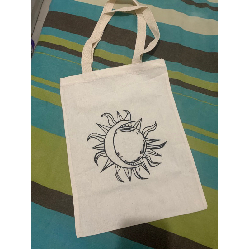 ecobag Sol & Lua | Shopee Brasil