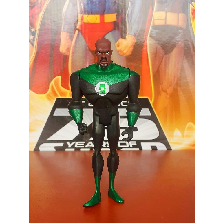 Boneco DC jlu - John Stewart - metálico - Lanterna verde - Original ...