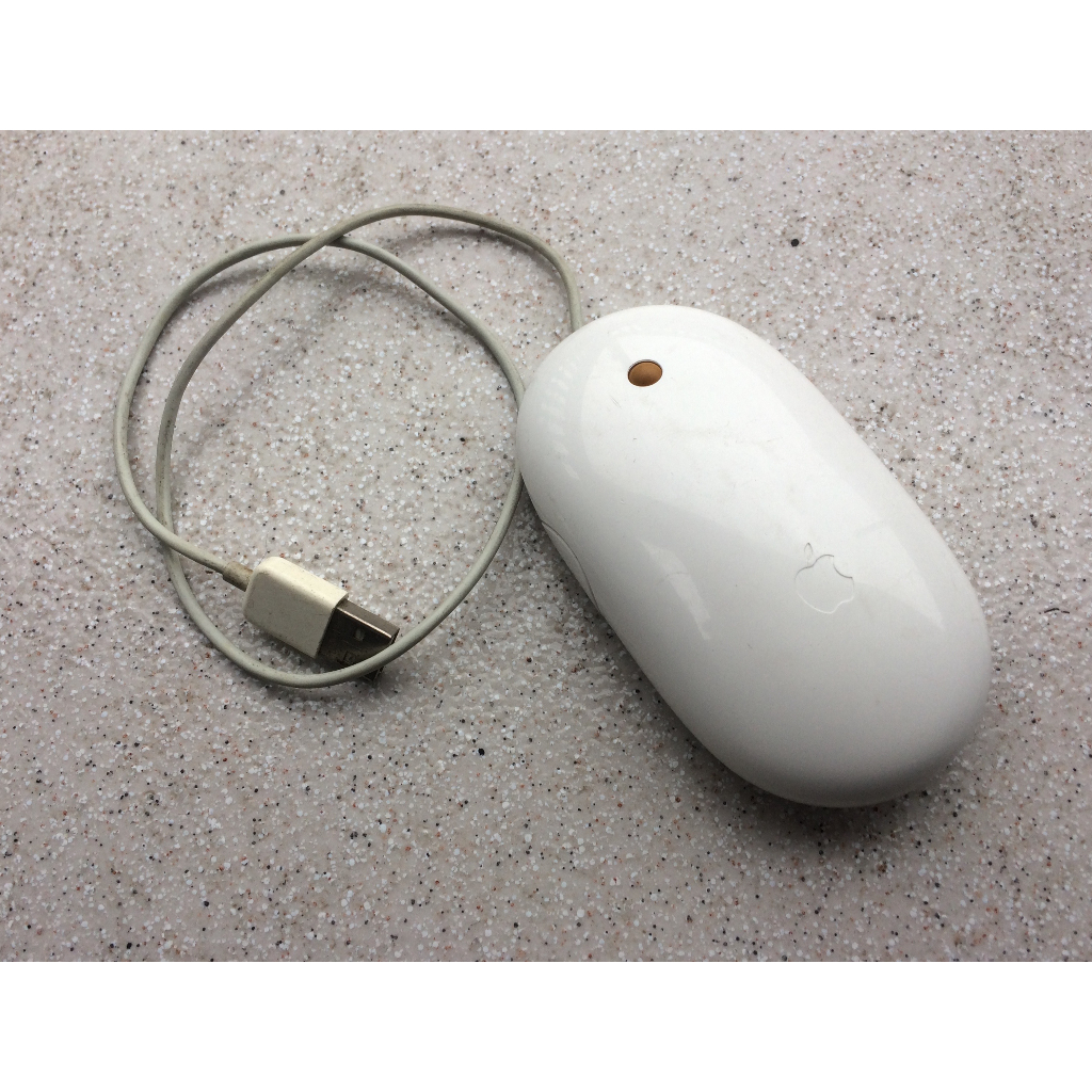 Mouse Apple Mighty Mouse - Funcionando | Shopee Brasil