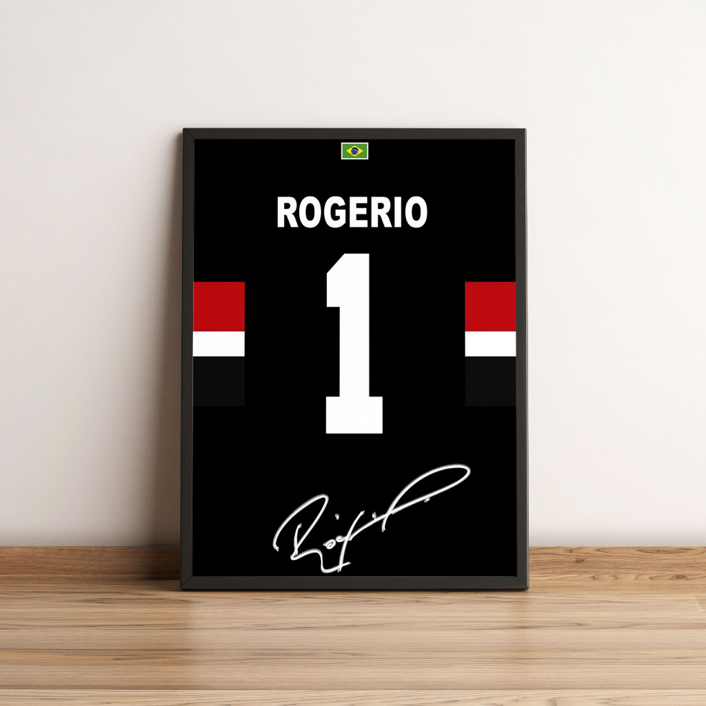 Quadro Camiseta Do Rogério Ceni 1840 | Shopee Brasil