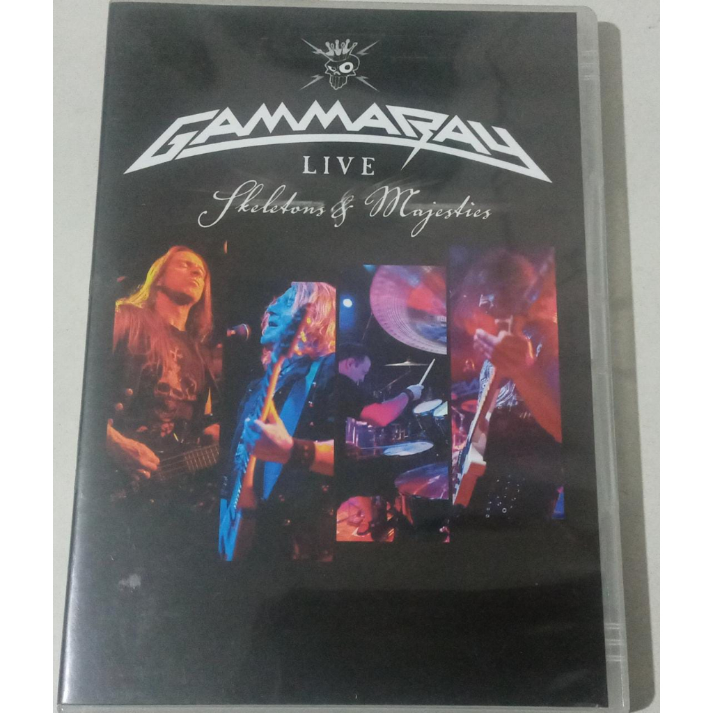 DVD - DUPLO - GAMMA RAY - LIVE SKELETONS AND MAJESTIES | Shopee Brasil
