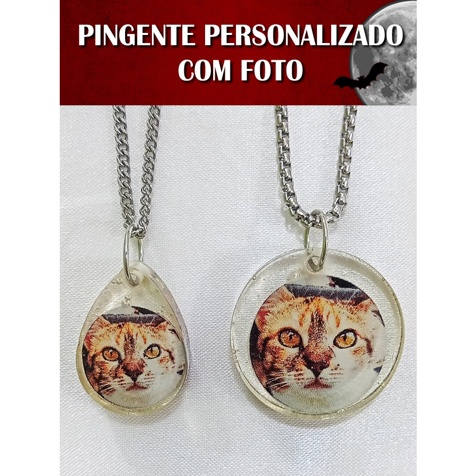 Pingente Personalizado com Foto / Aesthetic / Alternativo | Shopee Brasil