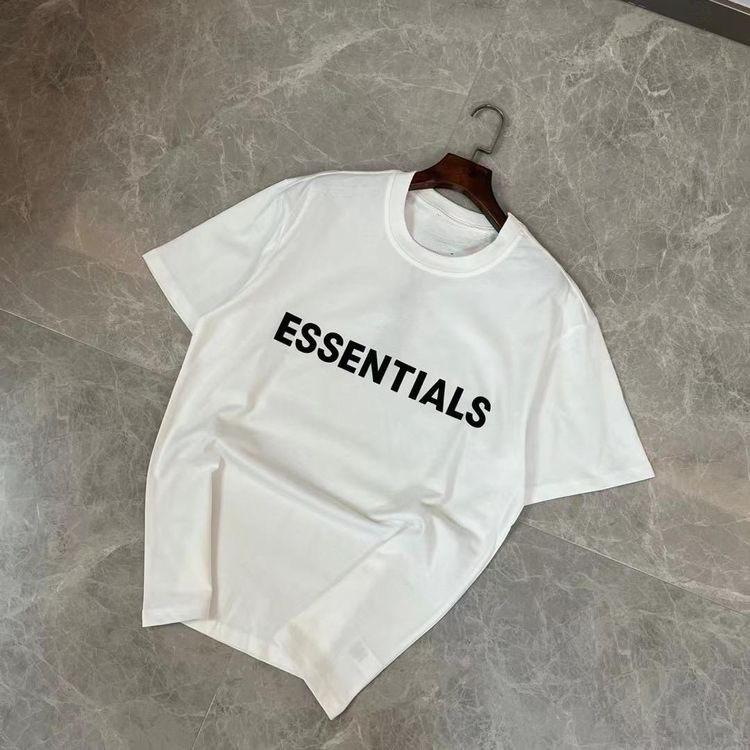 Camiseta Essentials Unissex 100% Algodão Pronta Entrega | Shopee Brasil