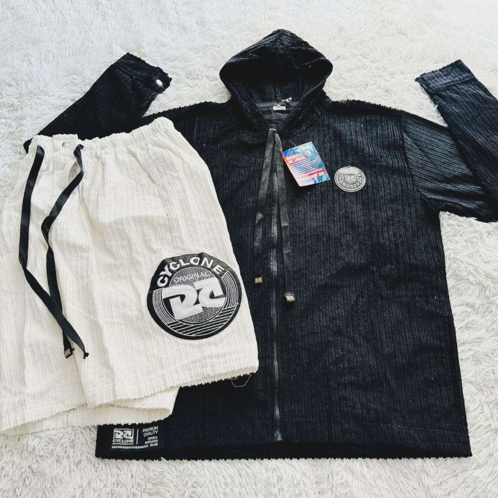 Jaqueta Da Cyclone Veludo Mandrake e Bermuda Maloka Top | Shopee Brasil