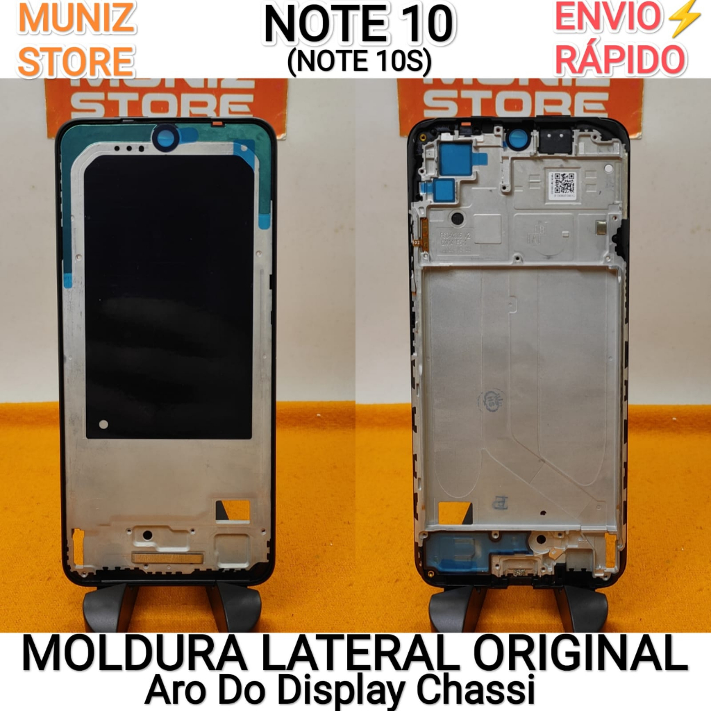 Aro Xiaomi Redmi Note 10/Redmi Note 10S Moldura Lateral Do Display ...