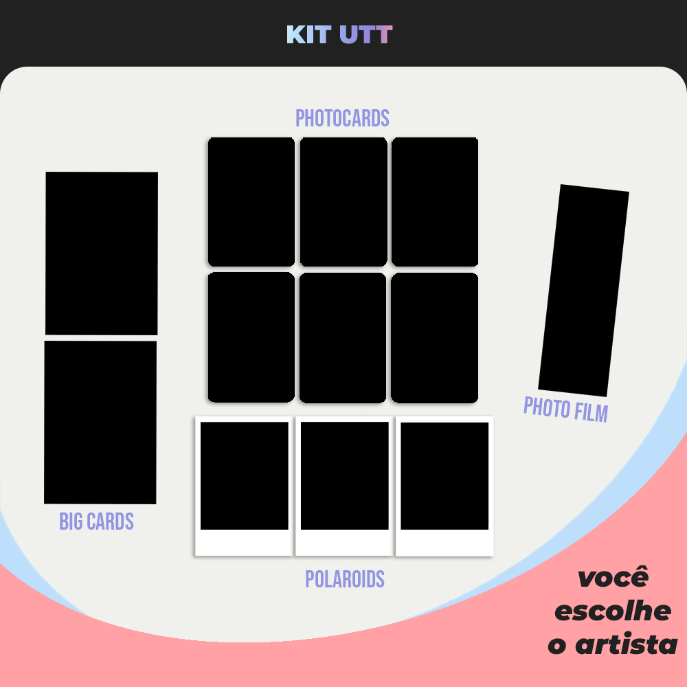 Kit UTT | Fanmade - personalizado | Shopee Brasil
