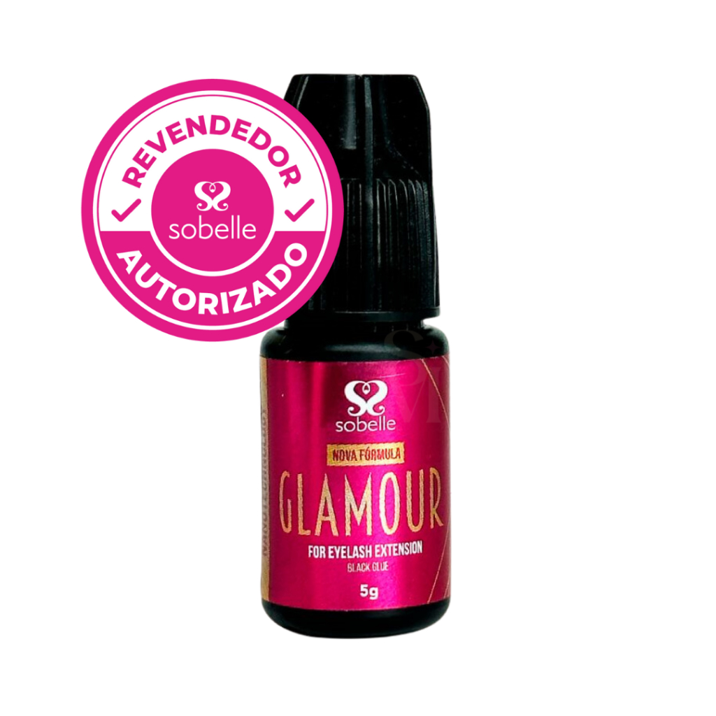 Cola Para Alongamento De Cílios Sobelle Glamour Nanotechnology 3ml (NOVA FORMULA) | Shopee Brasil