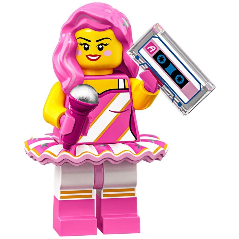 Lego Minifigures 71023 The Lego Movie 2 - Candy Rapper | Shopee Brasil