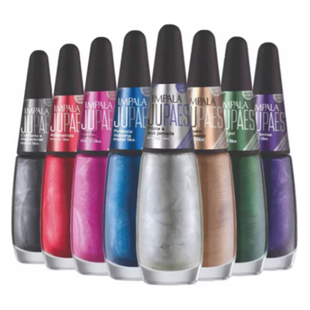 Impala Kit Esmaltes Coleção Juliana Paes Na Estrada C/8 Cores | Shopee ...