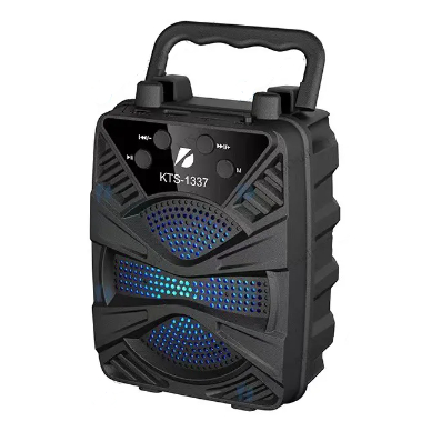 Caixa de som portátil modelo KTS-1337 | Shopee Brasil