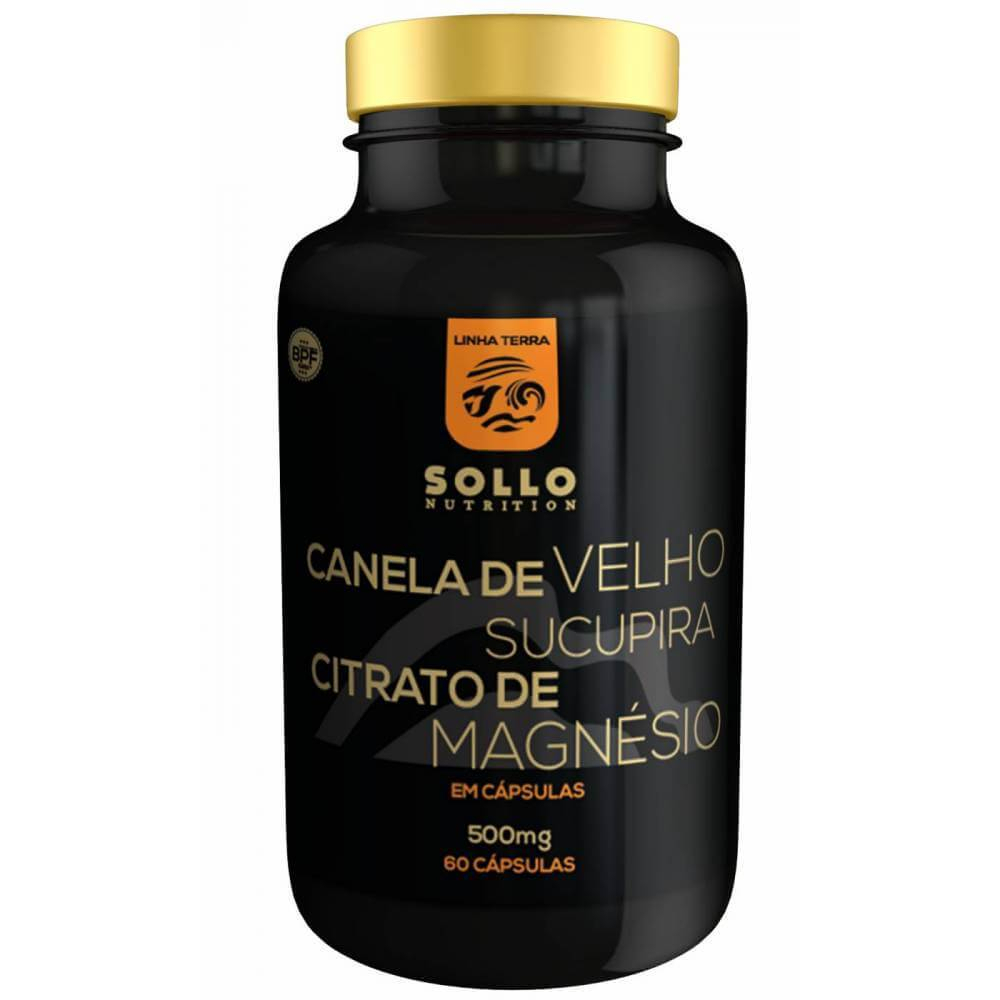 Canela de Velho, Sucupira e Citrato de Magnésio - 60 Cápsulas | Shopee Brasil