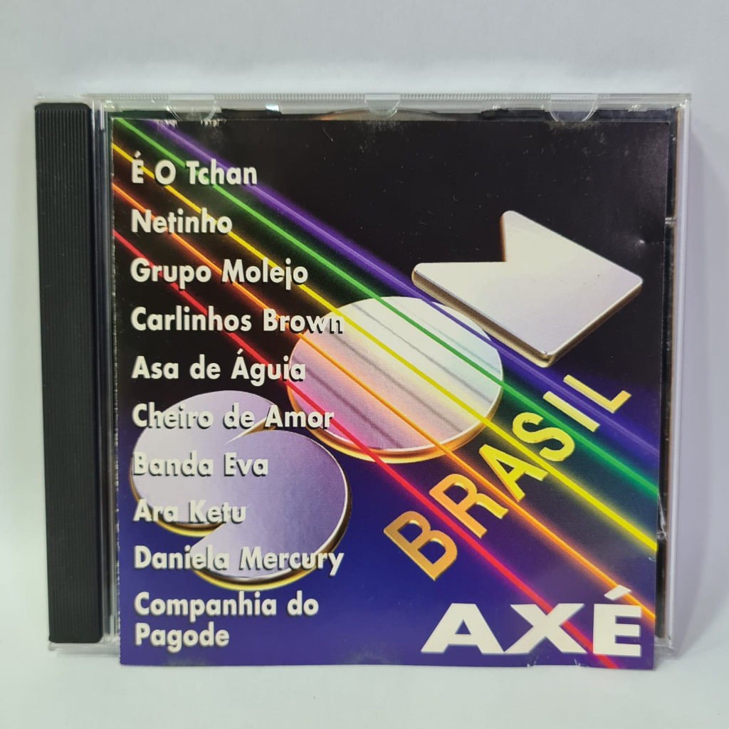 CD Som Brasil Axé - Tchan Netinho Molejo Carlinhos Brown Asa de Águia Daniela Mercury Banda Eva ...