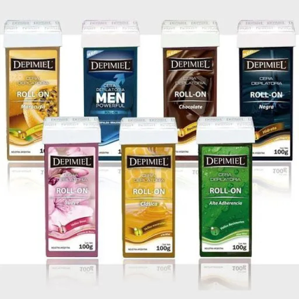 Cera Depilatória Roll-On Depimiel 100g | Shopee Brasil