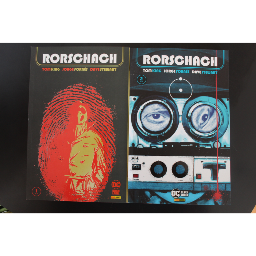 Rorschach - Mini Série Em 2 Edições - Tom King (watchmen) | Shopee Brasil