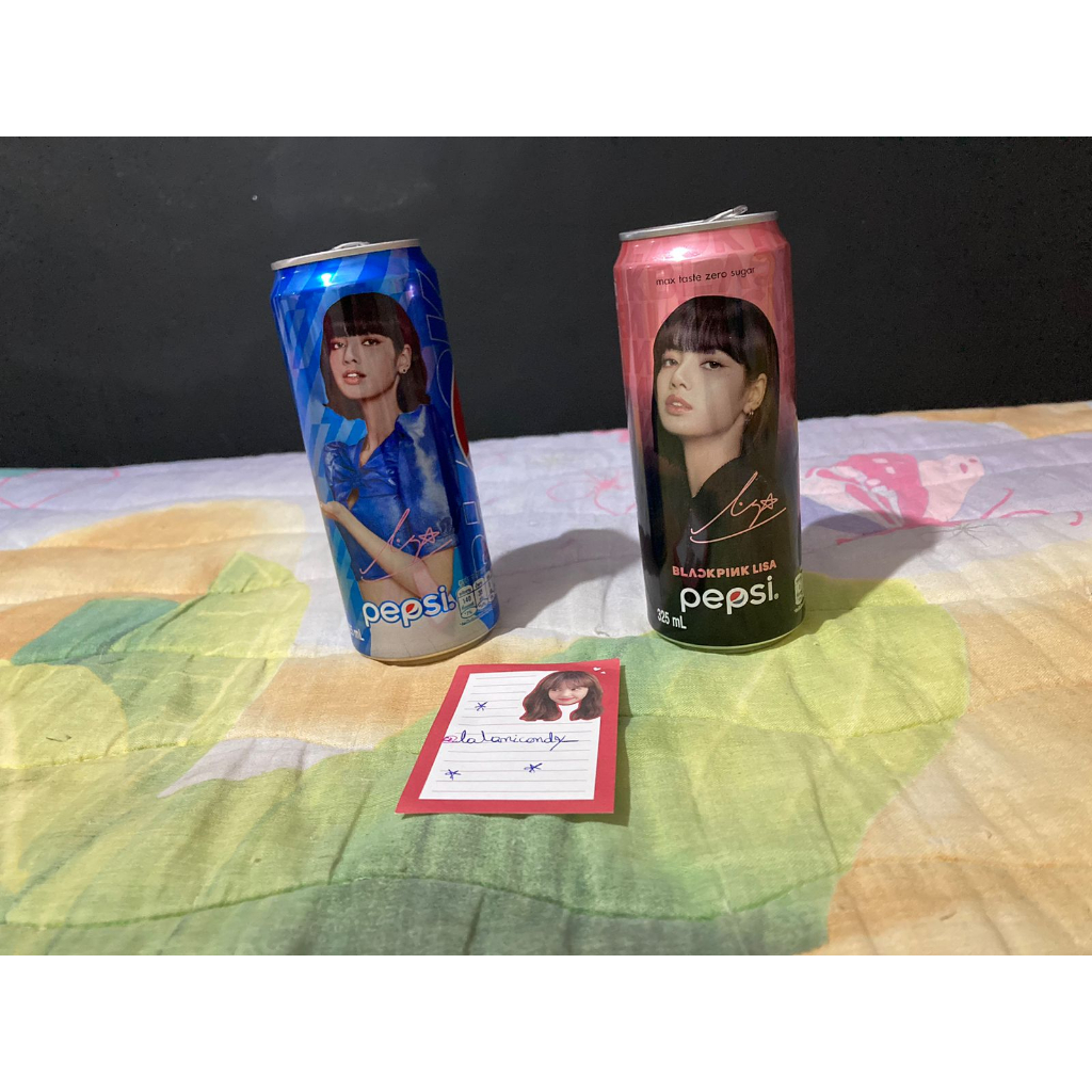 Lisa Blackpink Lata Pepsi Kpop | Shopee Brasil