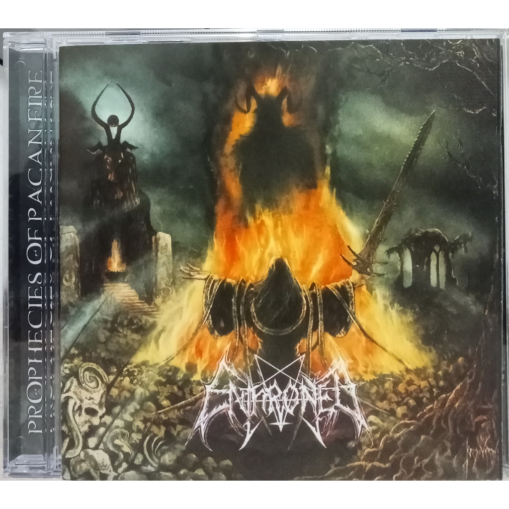 Cd Enthroned - Prophecies of Pagan Fire estilo Black Metal | Shopee Brasil