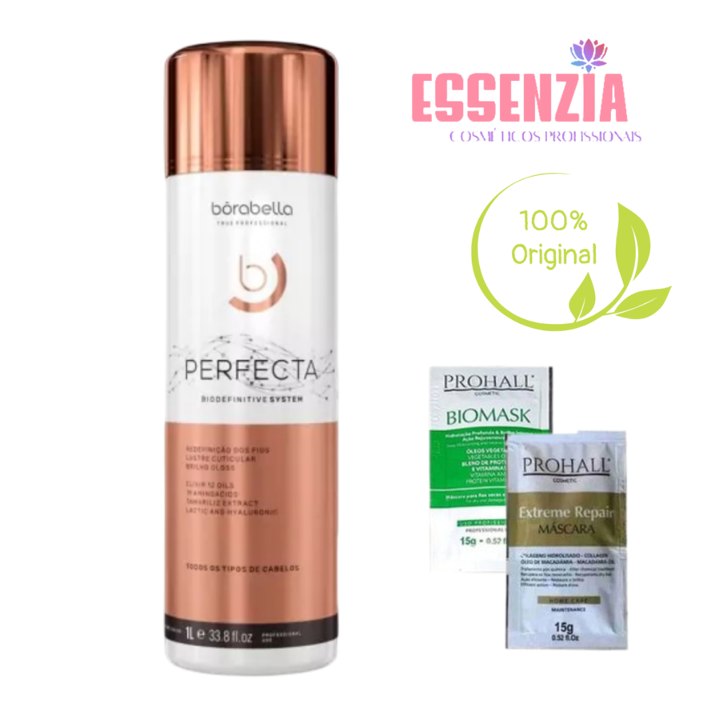 Escova Progressiva Bio Definitive Perfecta 12 Oils Borabella 250ml ...