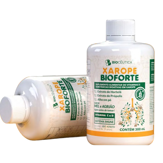 XAROPE BIOFORTE SABOR MEL E AGRIÃO 300ML | Shopee Brasil