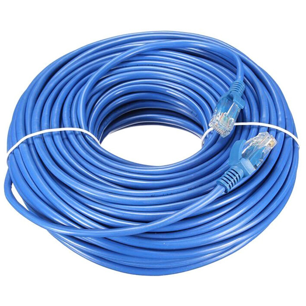 Cabo de Rede Rj45 50 Metros RJ45 Montado Internet Lan | Shopee Brasil