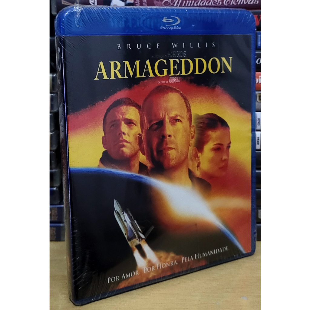 Blu-ray Armageddon - Bruce Willis (Original Lacrado) | Shopee Brasil