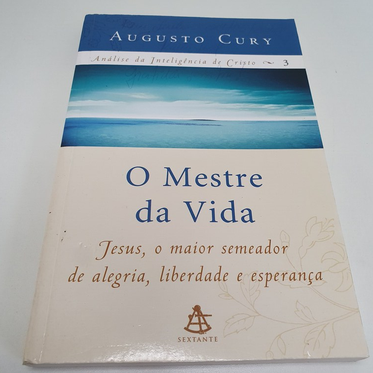 Livro O Mestre da Vida - Augusto Cury - L8680 | Shopee Brasil