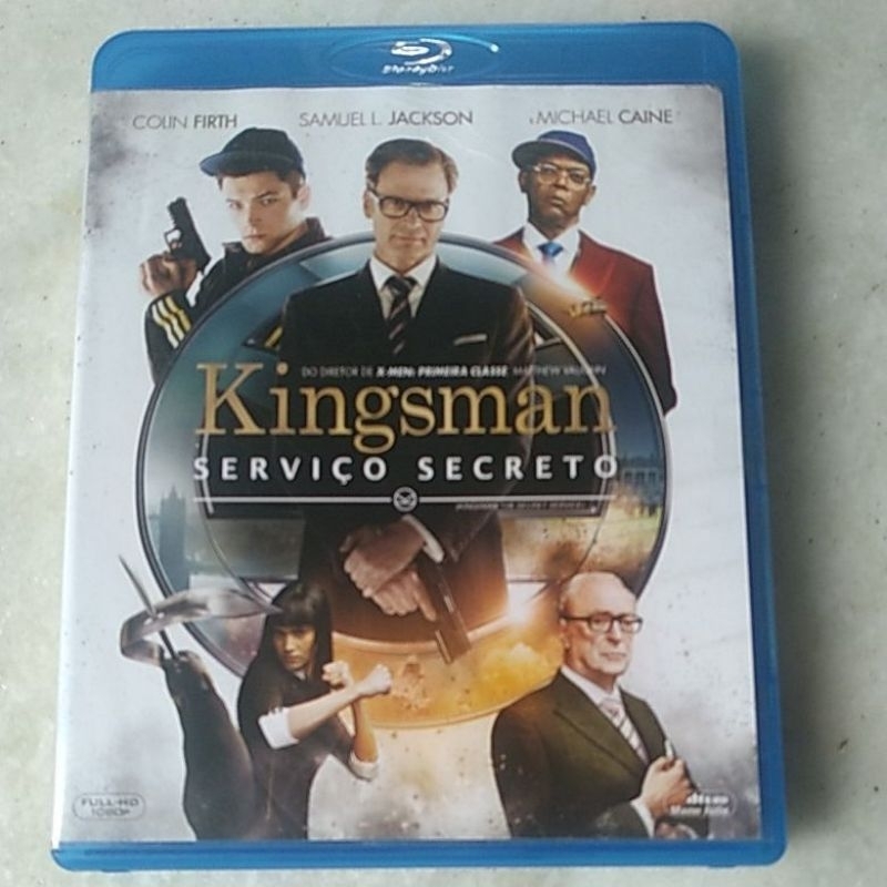 BLU-RAY- KINGSMAN - SERVIÇO SECRETO - ORIGINAL | Shopee Brasil