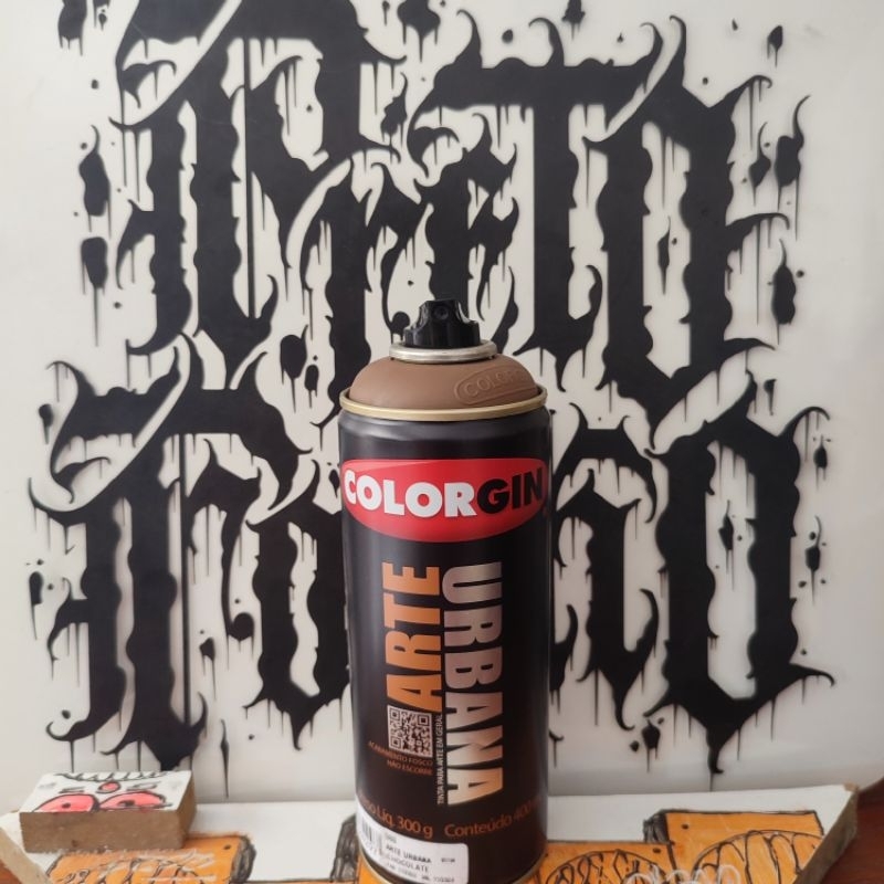 COLORGIN ARTE URBANA - COR CHOCOLATE | Shopee Brasil