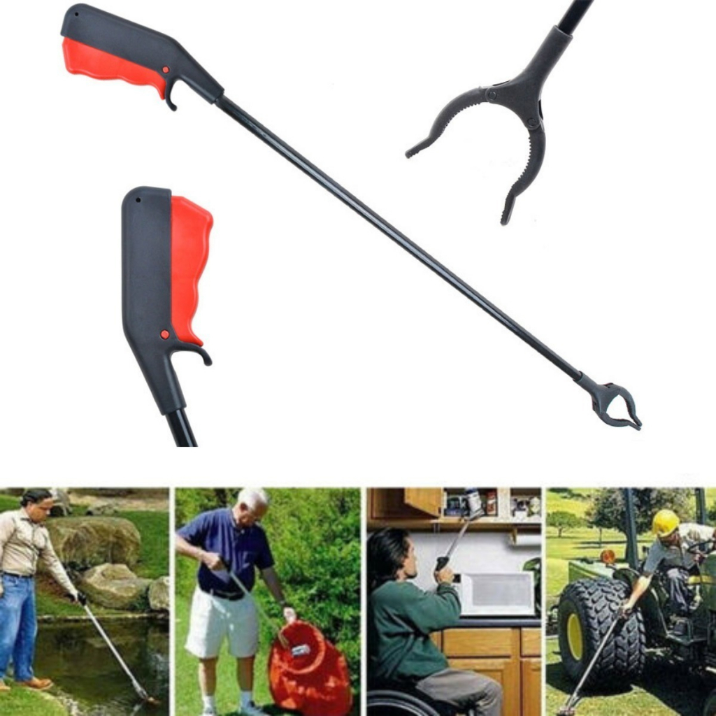 Pegador De Objeto Garra Mão Mecânica Braço Extensor 97 cm | Shopee Brasil