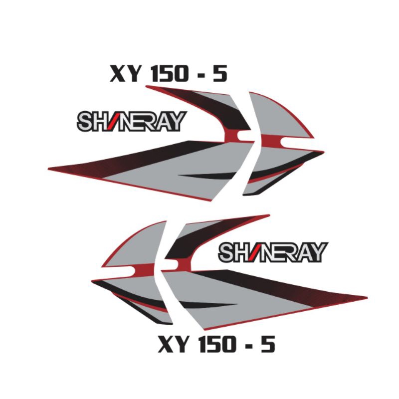 Shineray XY 150 5- Adesivos | Shopee Brasil