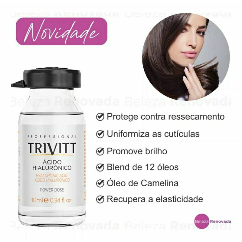 Trivitt Power Dose com Ácido Hialurônico 10ml | Shopee Brasil