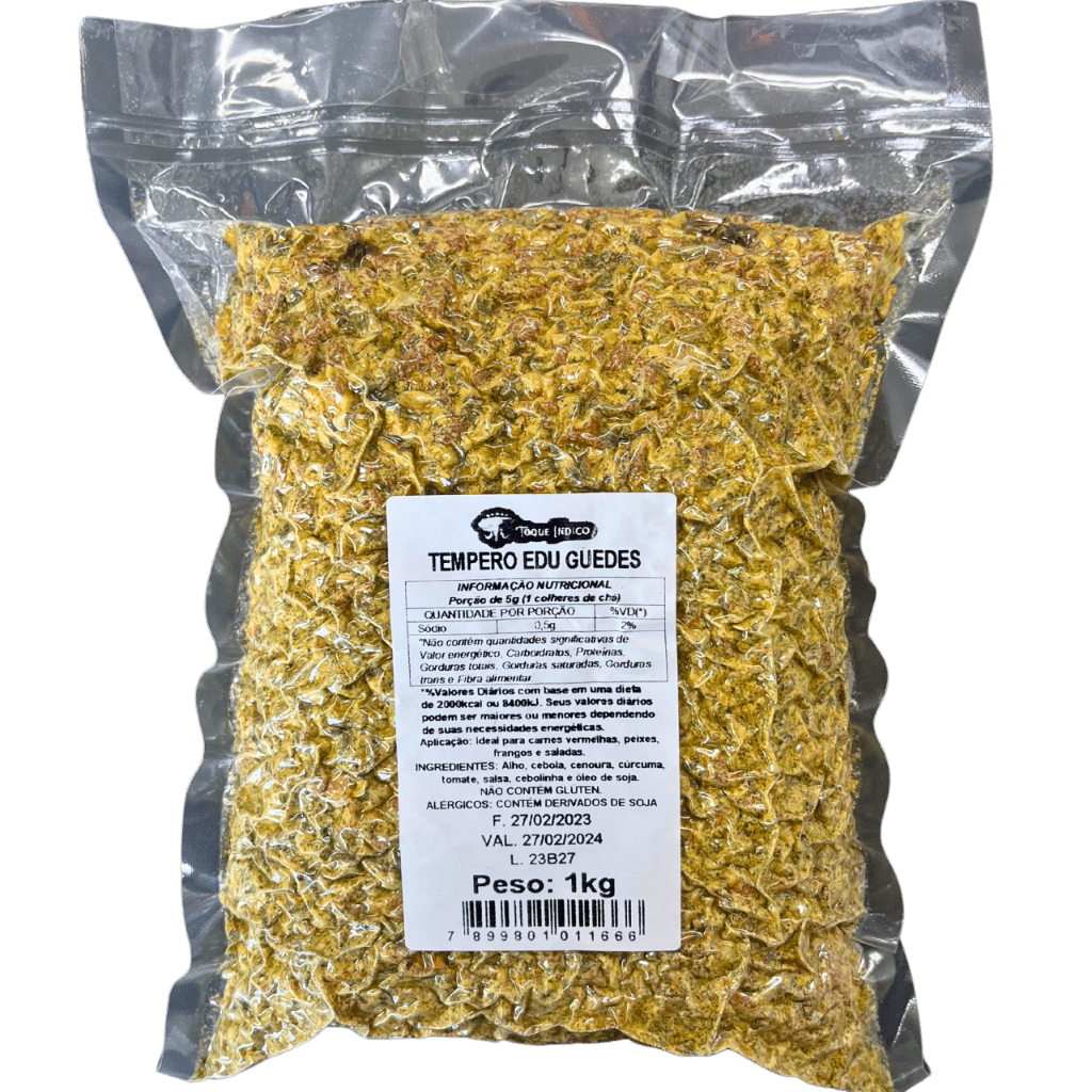 Tempero Edu Guedes Natural Original SEM CONSERVANTES (500g e 1kg ...