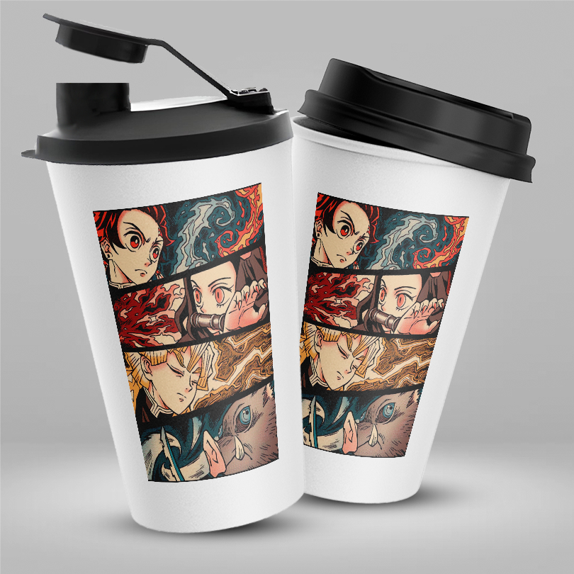 COPO ECO BUCKS SHAKE DEMON SLAYER | Shopee Brasil