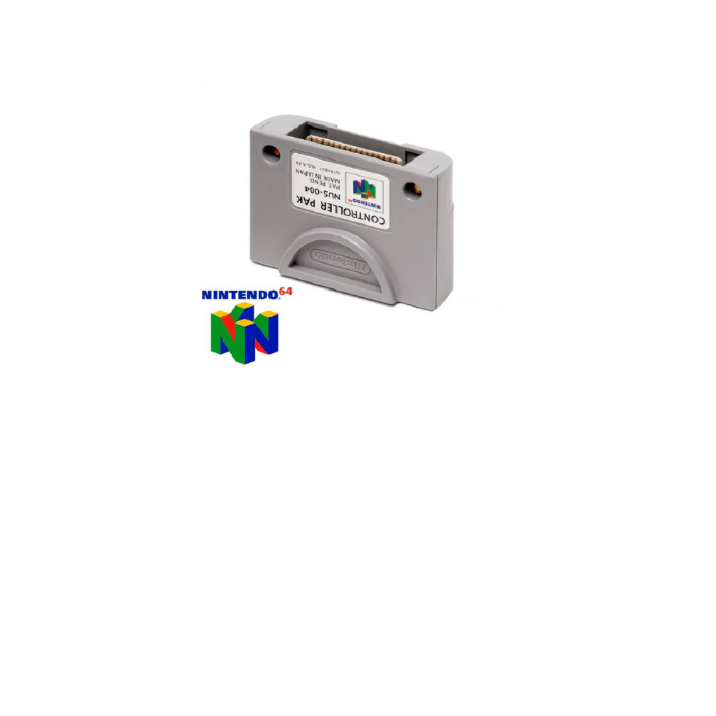 Controller Pak / Memory Card Nintendo 64 N64 Novo | Shopee Brasil