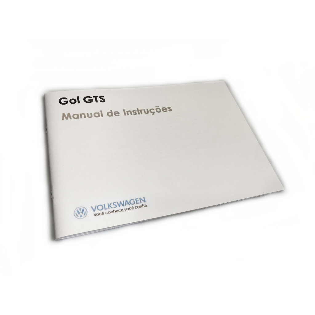 Manual Do Proprietario Vw Gol Gts 1987 1988 1989 1990 | Shopee Brasil