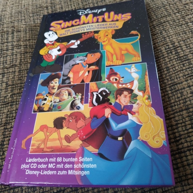 Livro Sing Mit Uns , Disneys - 13 G | Shopee Brasil