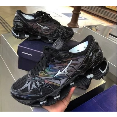 Tênis Mizuno Pro 7 Preto Grafite Masculinos Wave Promoção | Shopee Brasil