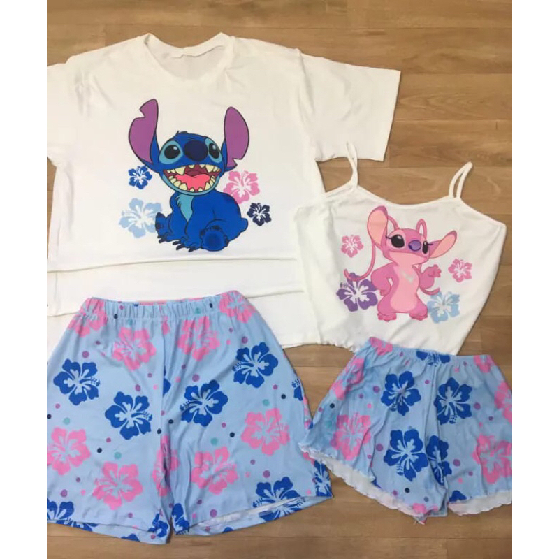 Kit Casal Pijama Lilo & Stitch | Shopee Brasil