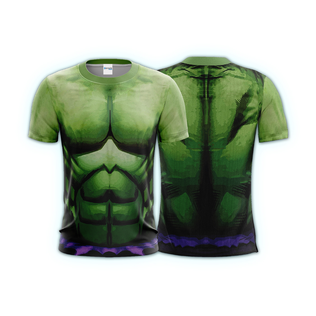 Camiseta O incrível Hulk Super Herói Personagem Camisa Adulto E ...