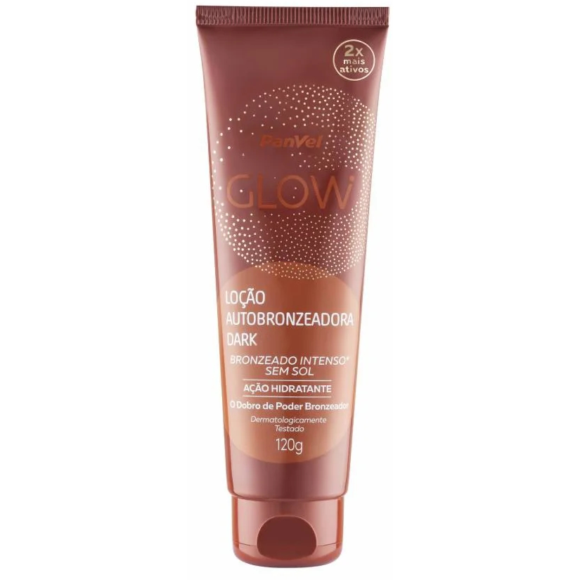 Loção Autobronzeador Dark 2x Mais Forte Bronzeado Intenso sem Sol Ação ...