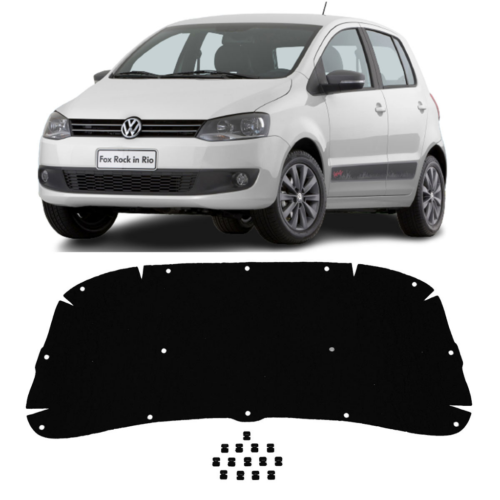 Forro Manta Capô Volkswagen Fox Cross Fox Space Fox Space Cross 2011 a ...