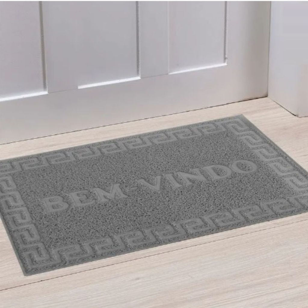 Capacho de Porta - Bem Vindo Antiderrapante Tapete Entrada | Shopee Brasil