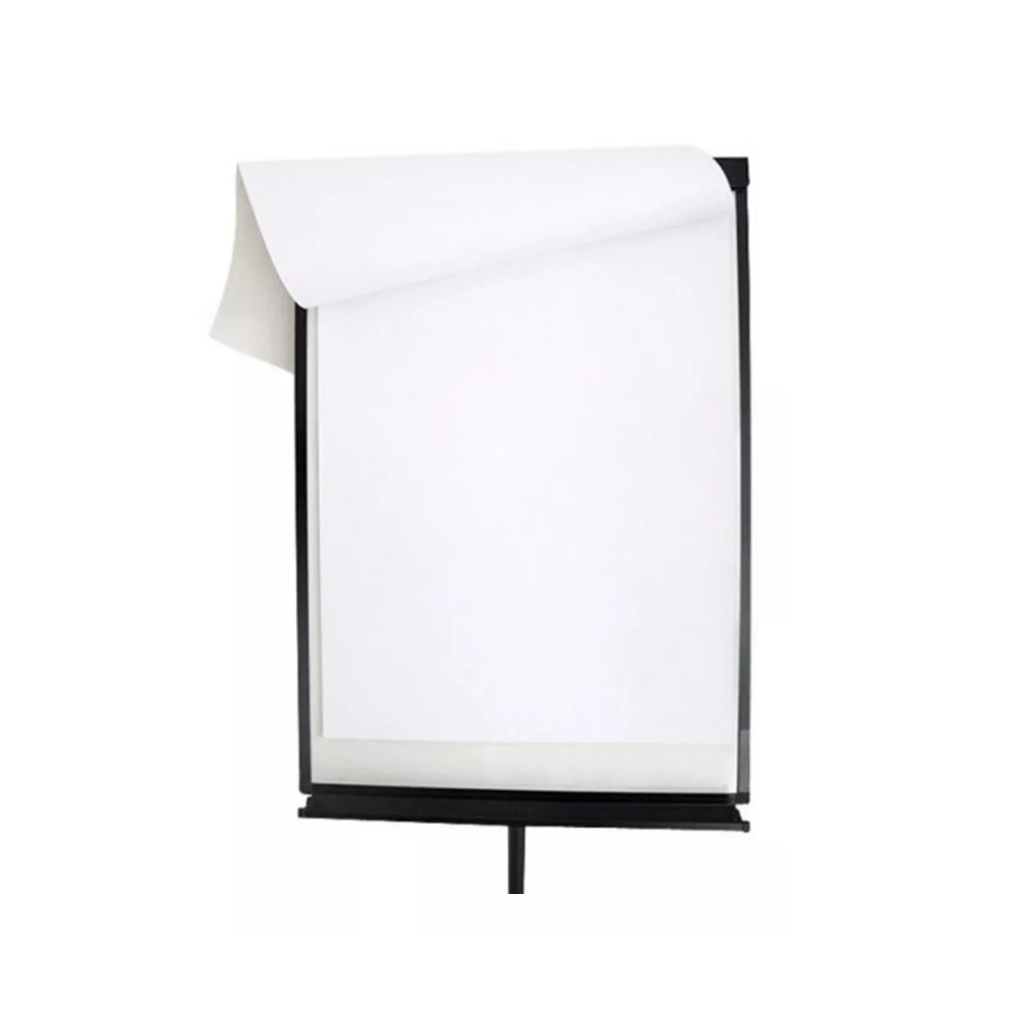 Bloco Flip Chart 88x64 50 Folhas Para Reunião Aula Palestra | Shopee Brasil