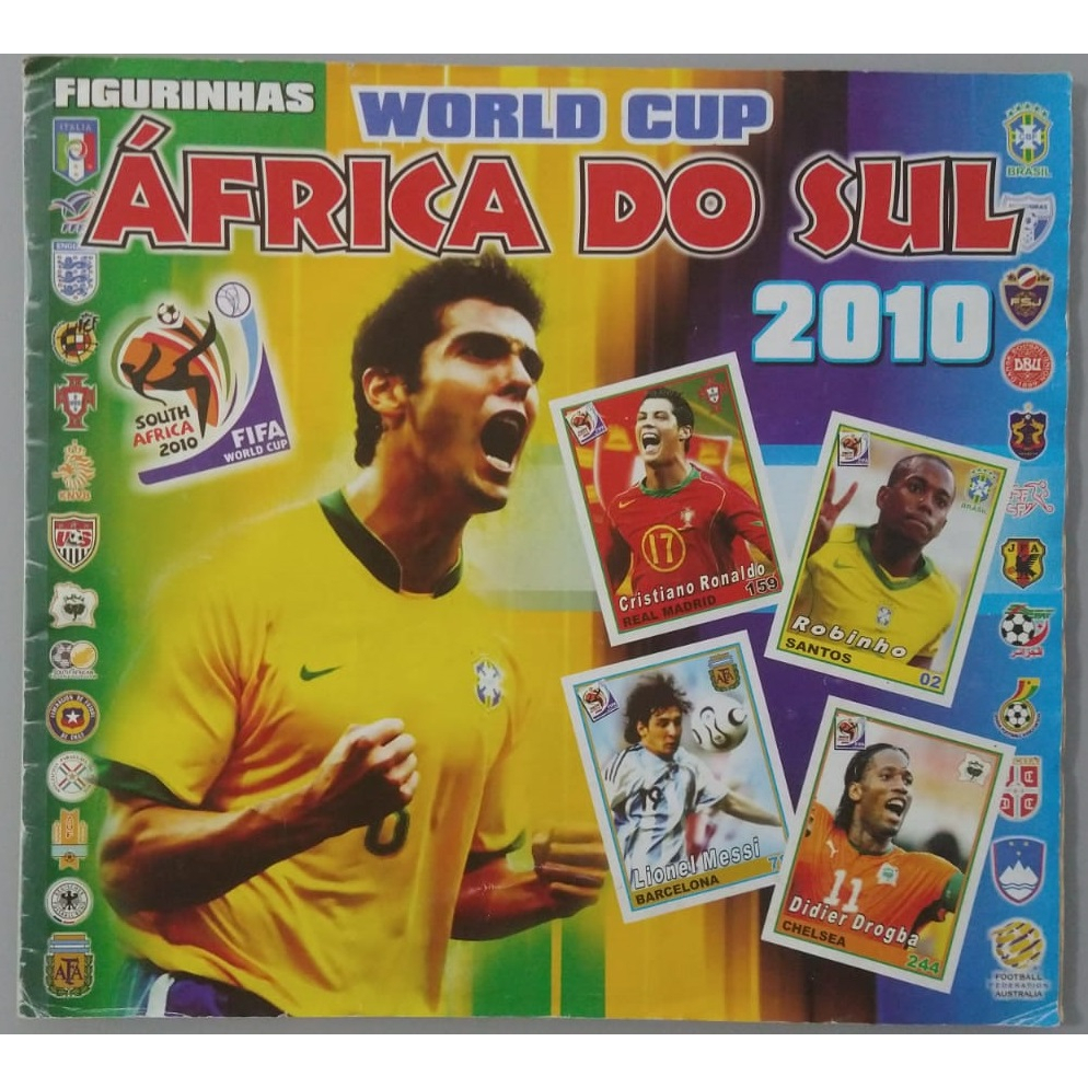 Album De Figurinhas Copa 2010 - Copa Do Mundo - Fifa World Cup South ...