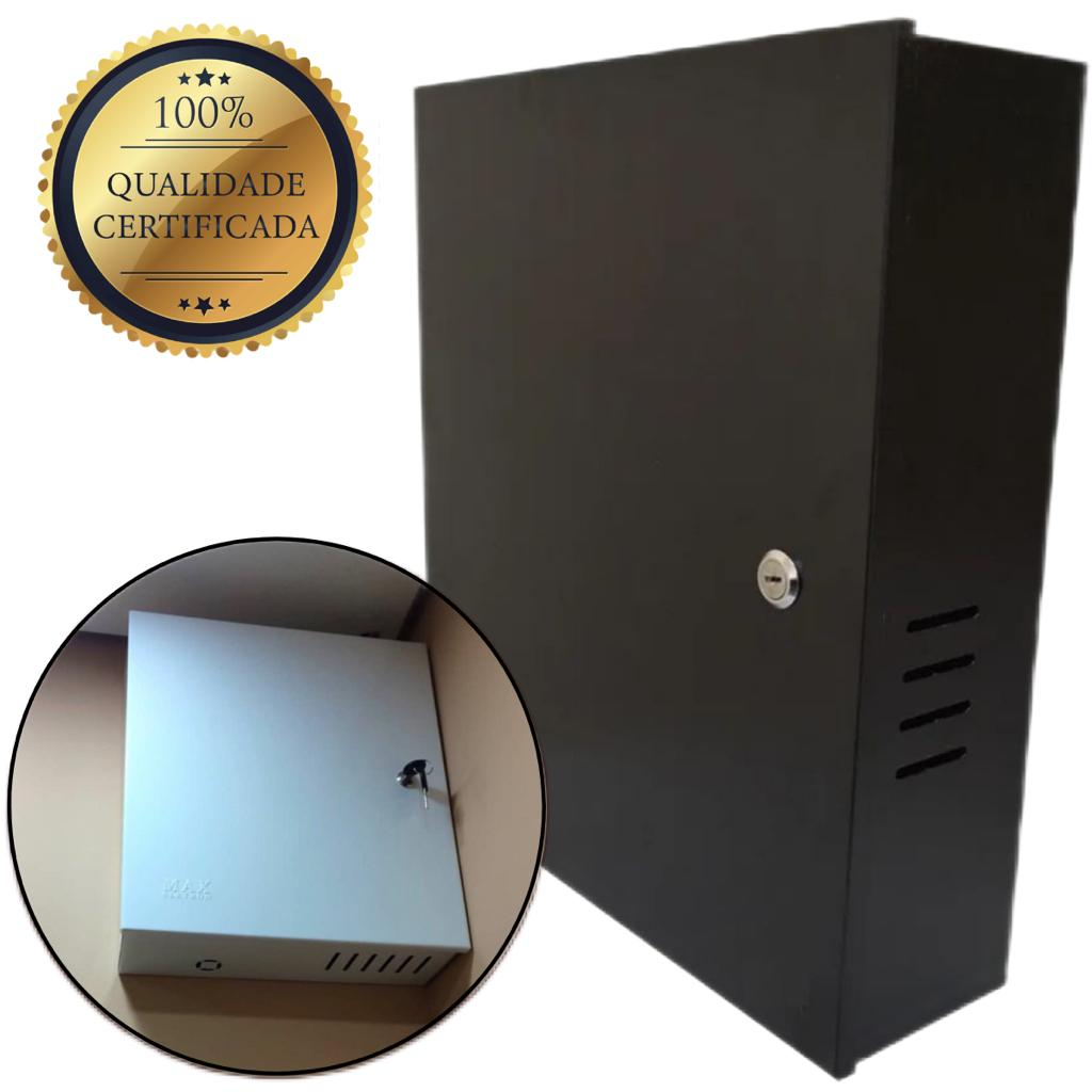 Rack Caixa Metálica Vertical De Parede Para Dvr Cftv | Shopee Brasil