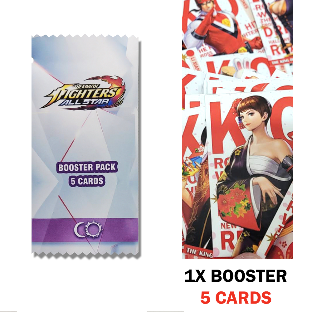 Kit Booster Cards Kof Allstar Carta Card Tcg Snk - Escorrega o Preço