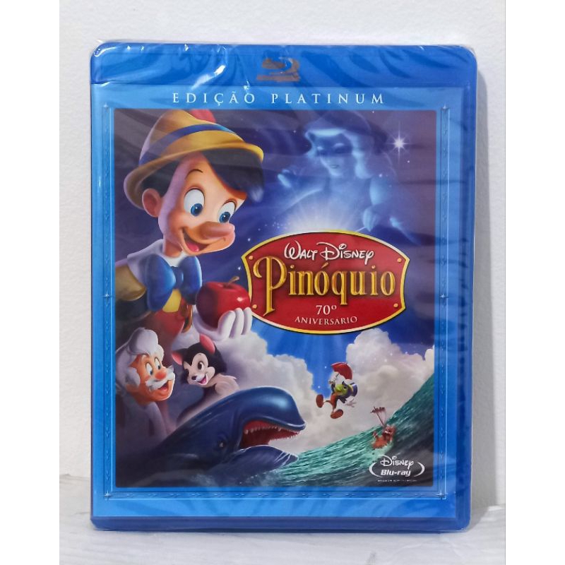 Blu-ray - Pinoquio - Lacrado - Disney | Shopee Brasil