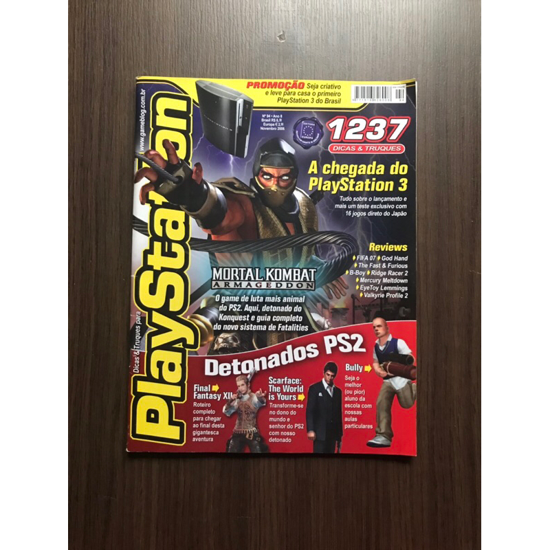 Revista PlayStation : Ano 8 - Número 94! | Shopee Brasil