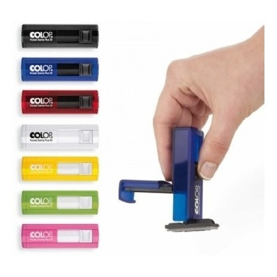 Colop Pocket Stamp Plus 20 38x14mm | Shopee Brasil